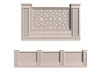 Arabian Fence in oriental style 3D model | CGTrader