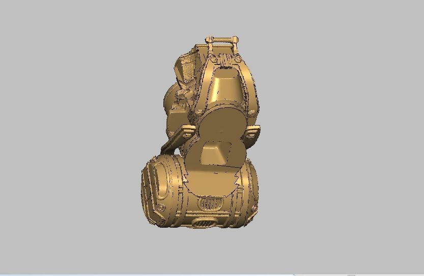 Big weapon 2 3D model 3D printable | CGTrader