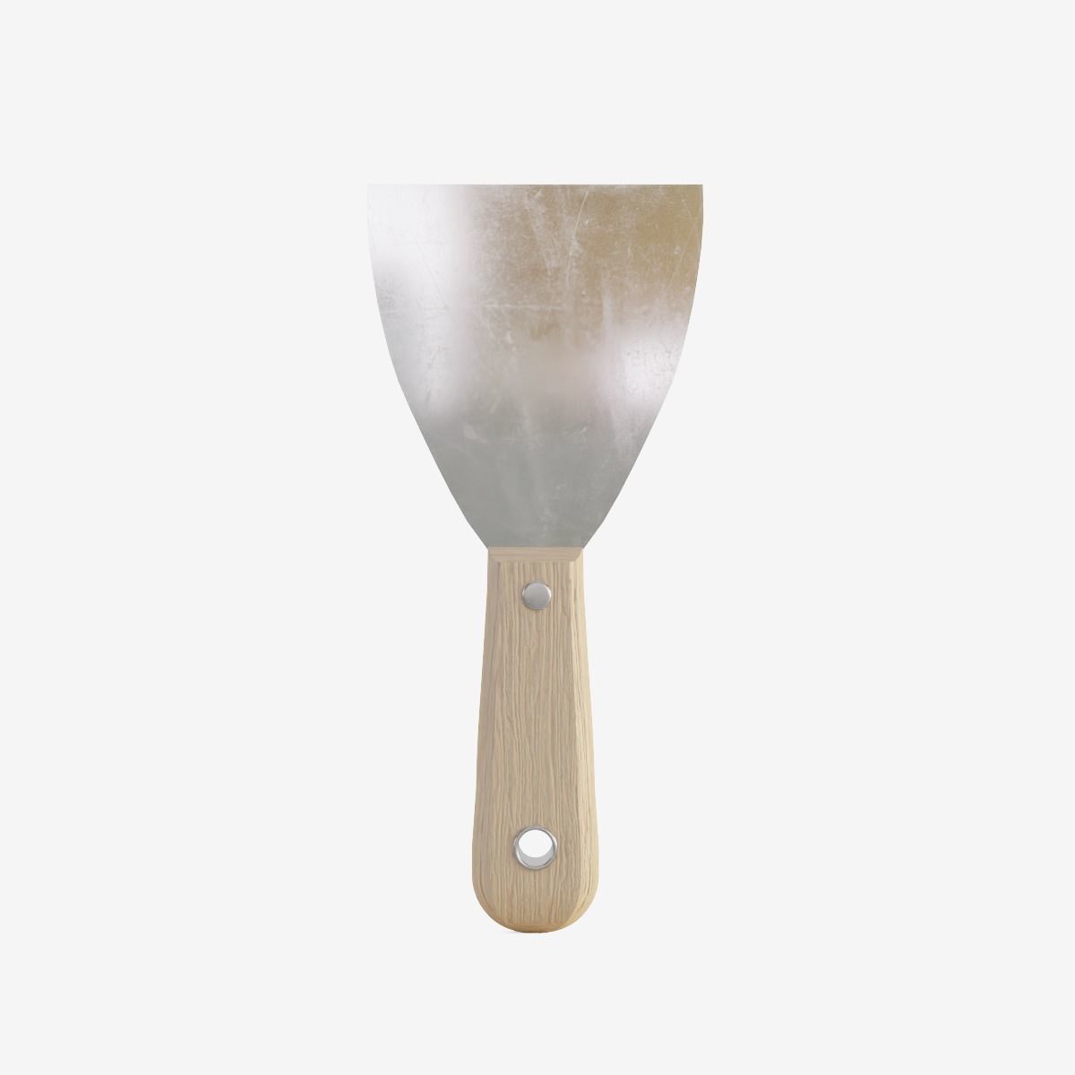 3D model Wooden Spatula for Putty VR / AR / low-poly | CGTrader