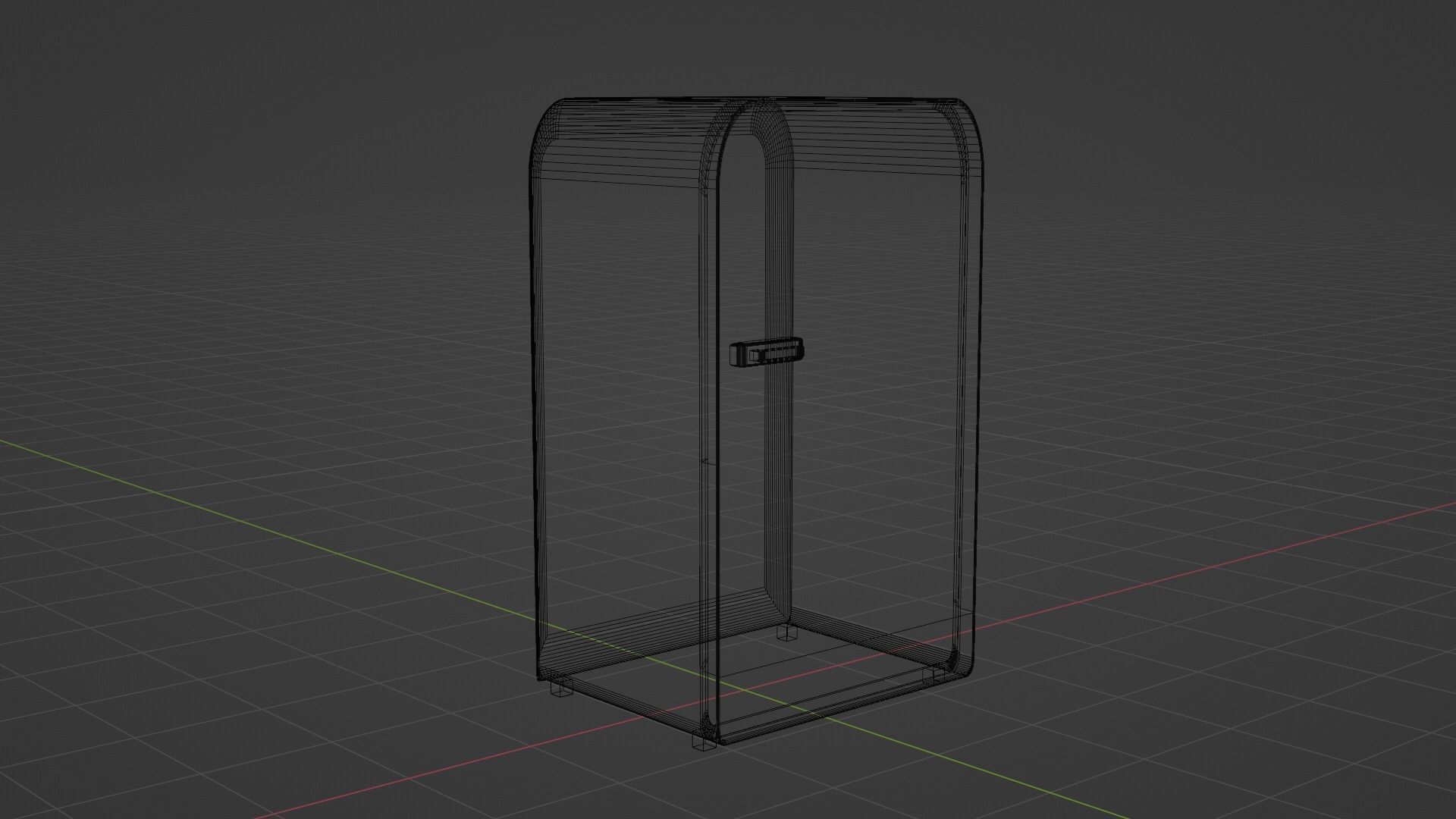 Scary Fridge free 3D model | CGTrader