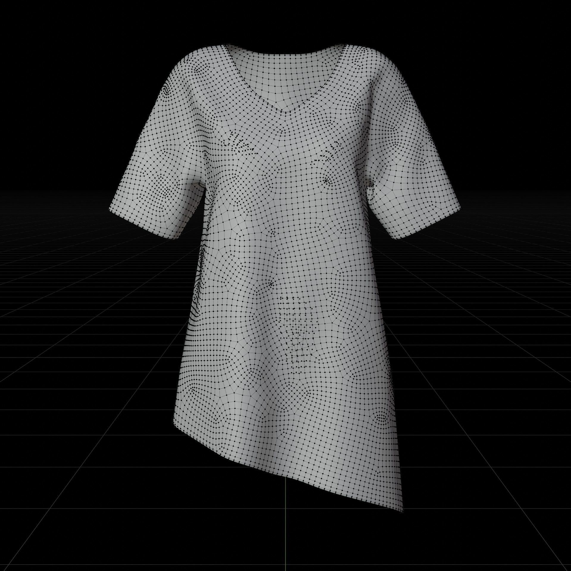 Swimsuit Collection - Underwear Set and Net Shirt Dress Outfit VR / AR ...