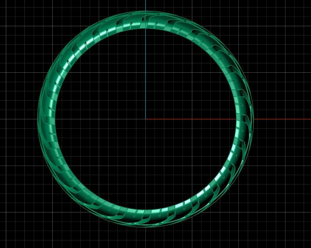 Tire Rings All Sizes Collection 3D model 3D printable | CGTrader