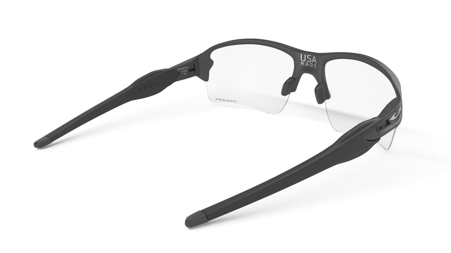 Oakley Flak 2 XL Clear to Black Photochromic Lenses Sunglass 3D model ...