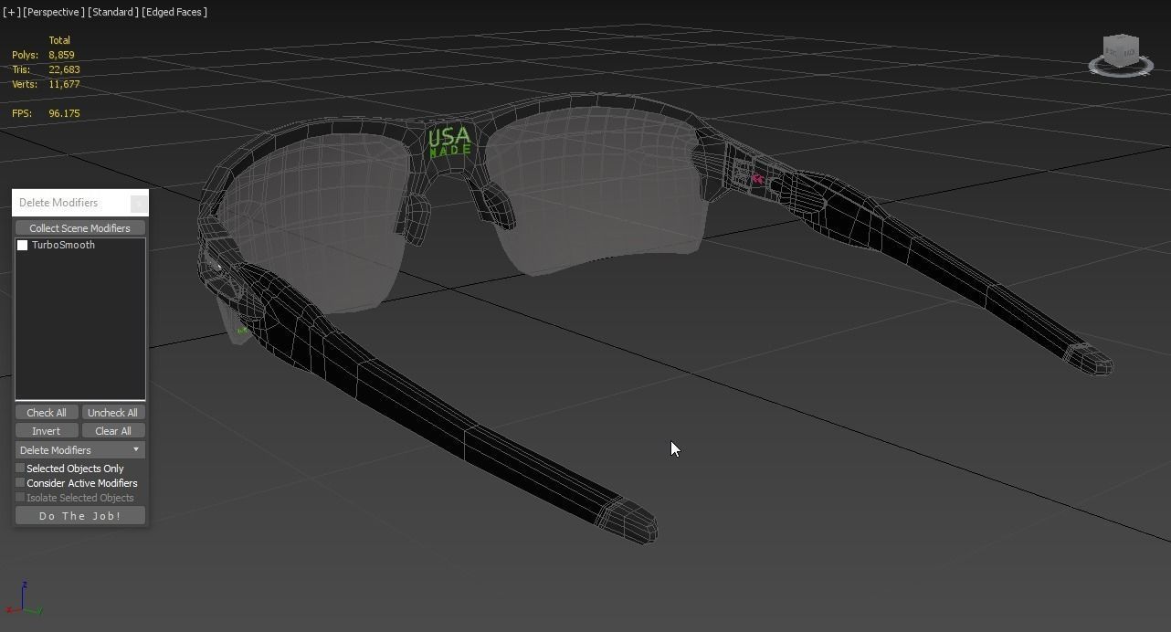 Oakley Flak 2 XL Clear to Black Photochromic Lenses Sunglass 3D model ...