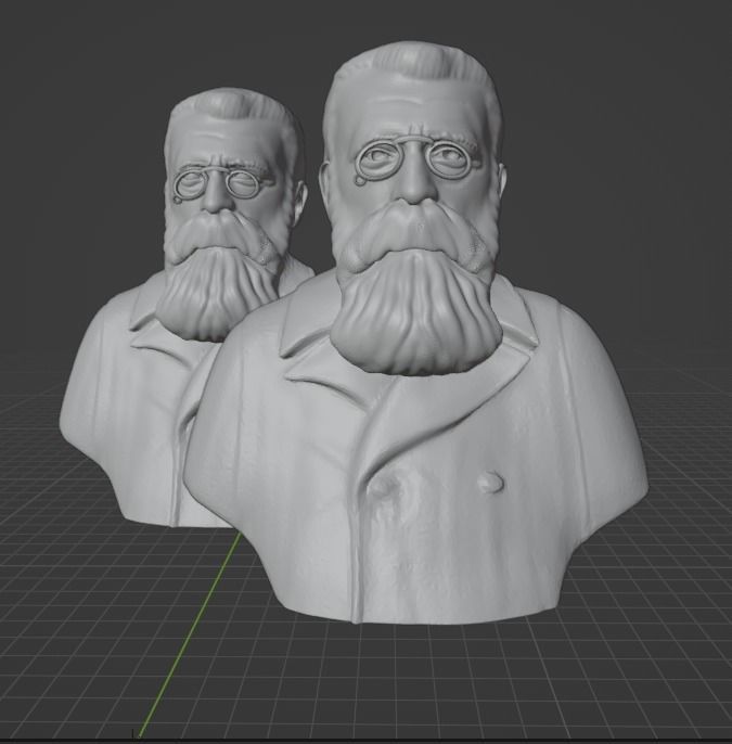 Auguste Rodin 3D model 3D printable | CGTrader