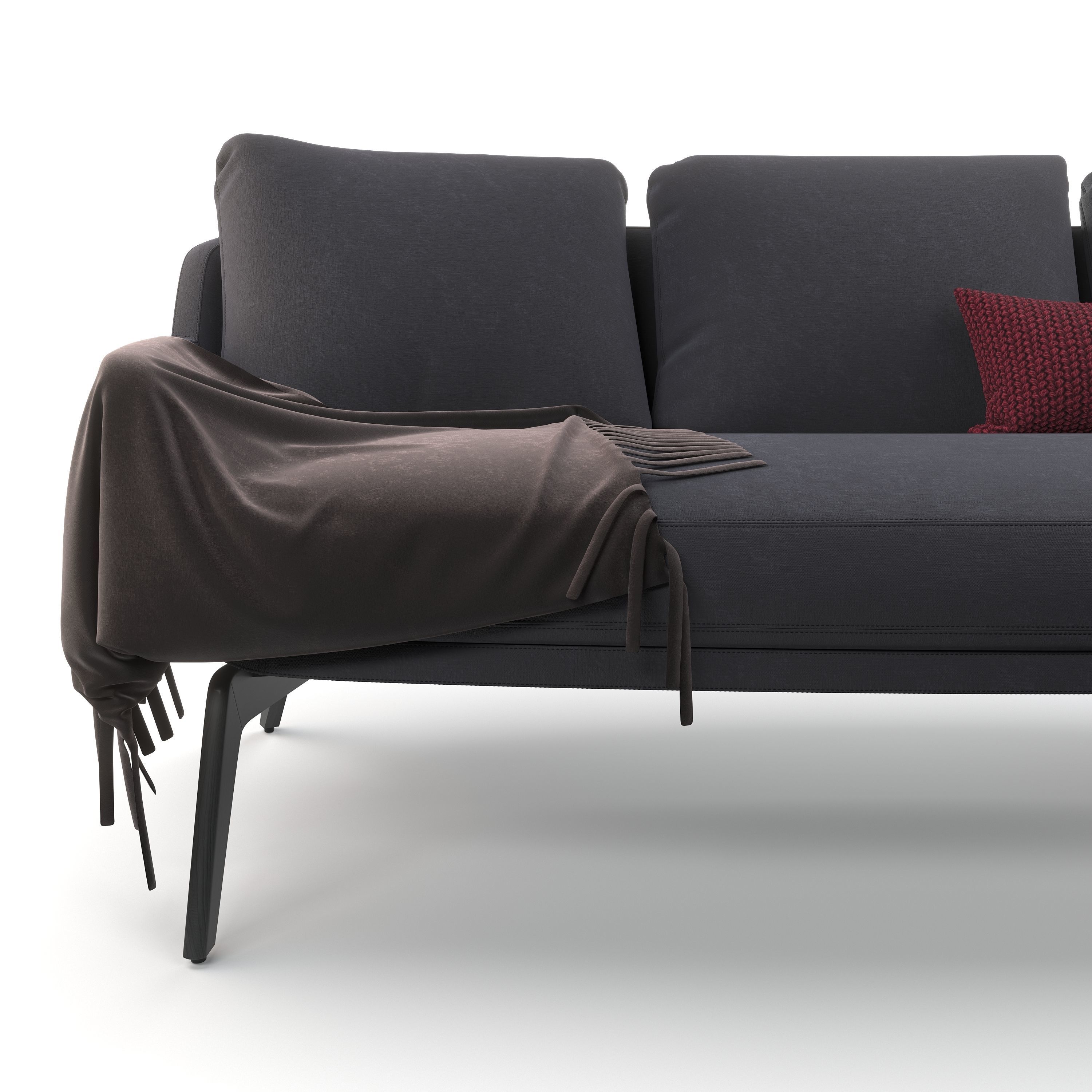 Minotti BELT Sofa 3D model | CGTrader