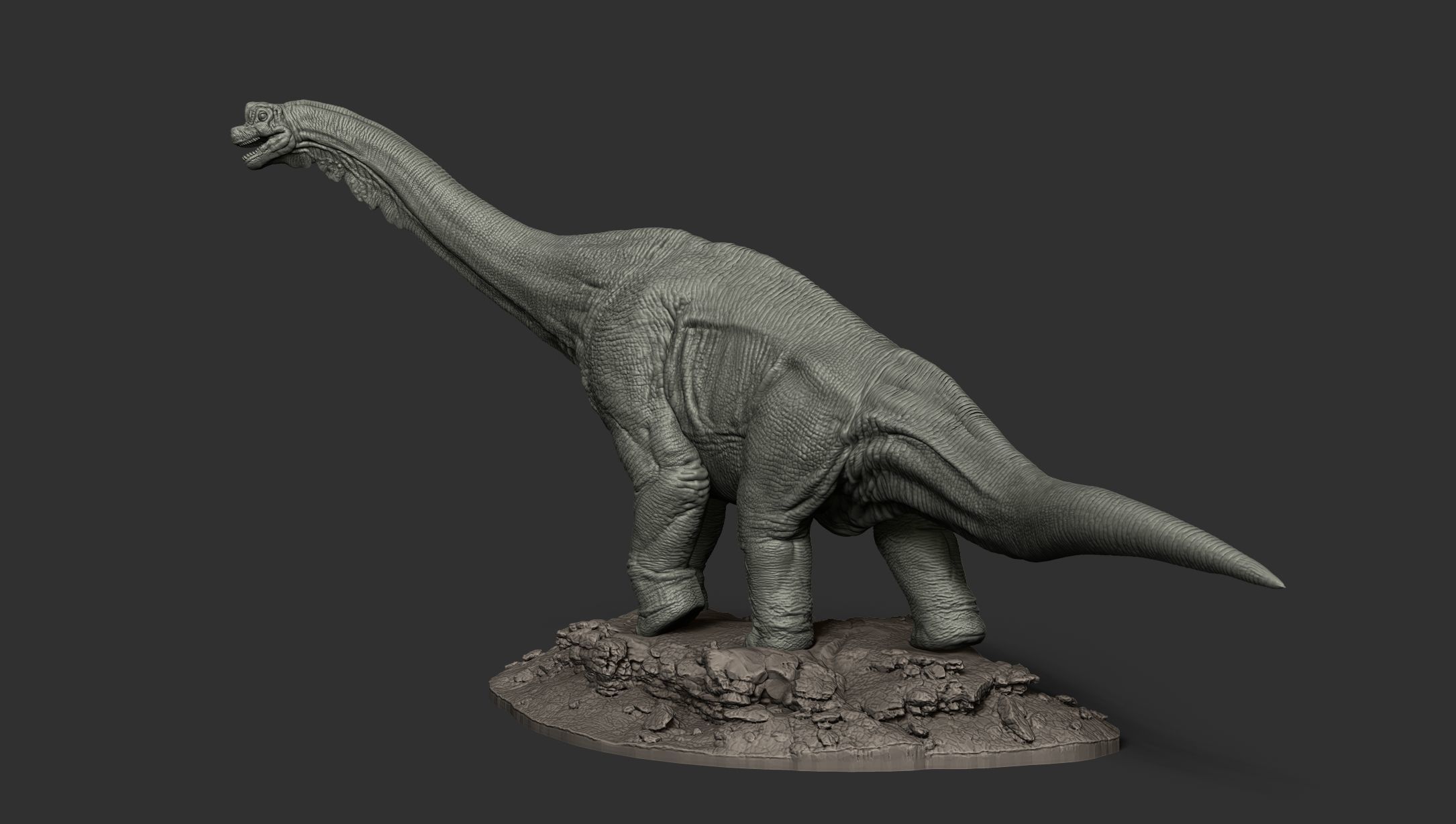 Brachiosaurus 3D print ready 3D model 3D printable | CGTrader