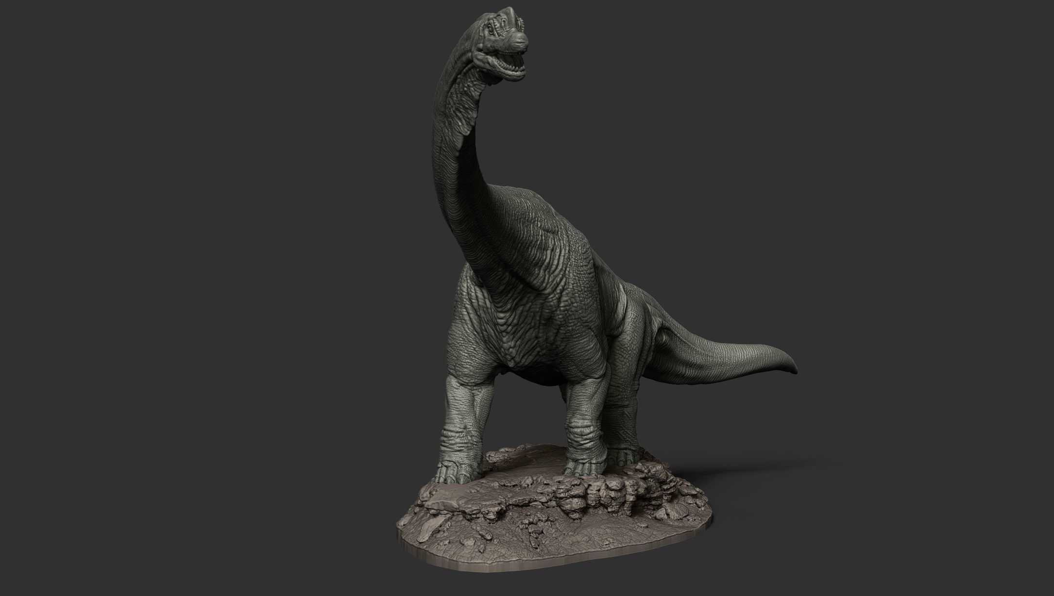 Brachiosaurus 3D print ready 3D model 3D printable | CGTrader
