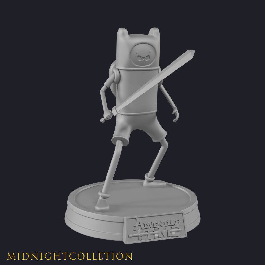 FINN - ADVENTURE TIME 3D model 3D printable | CGTrader