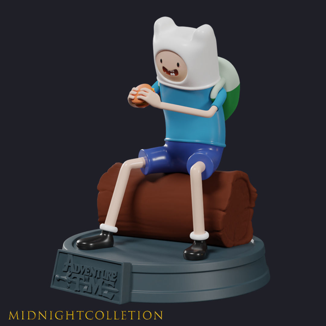 FINN - ADVENTURE TIME 3D model 3D printable | CGTrader