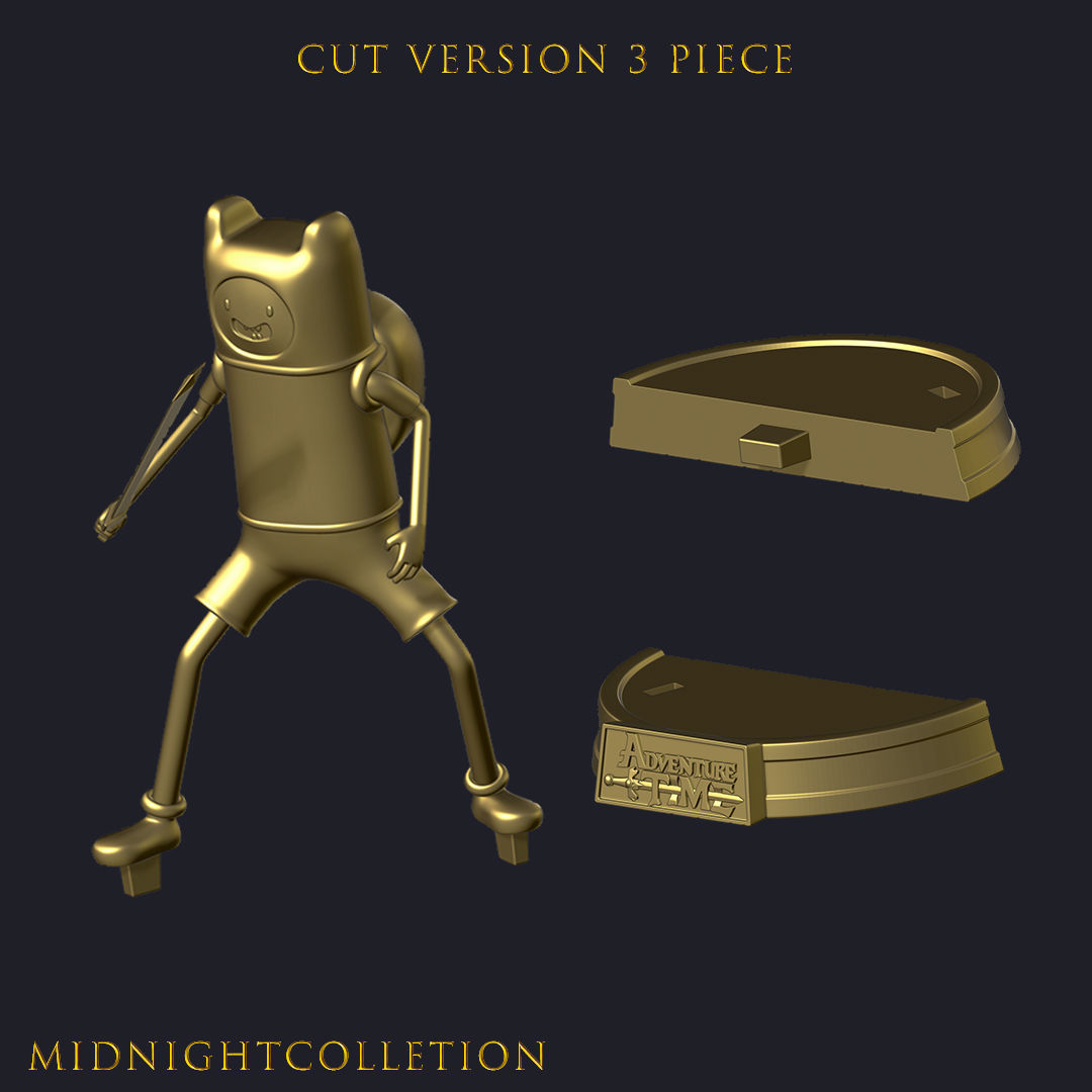 FINN - ADVENTURE TIME 3D model 3D printable | CGTrader