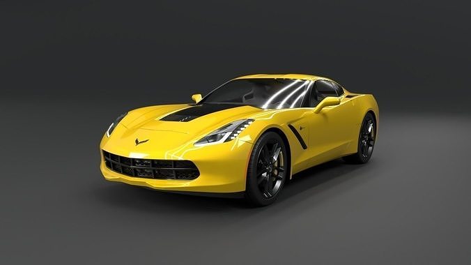 chevrolet corvette 3d 3D model | CGTrader