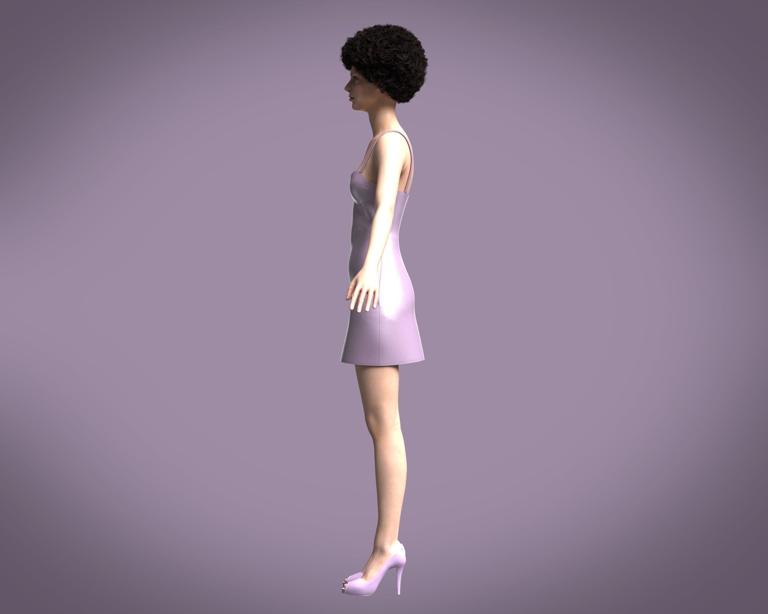 Women Party Dress 3D model | CGTrader