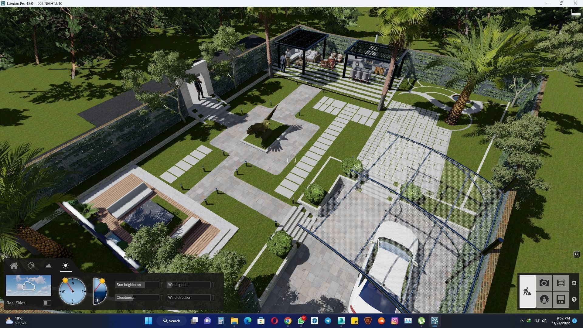 Landscape design 3d model and render in lumion 3D model | CGTrader