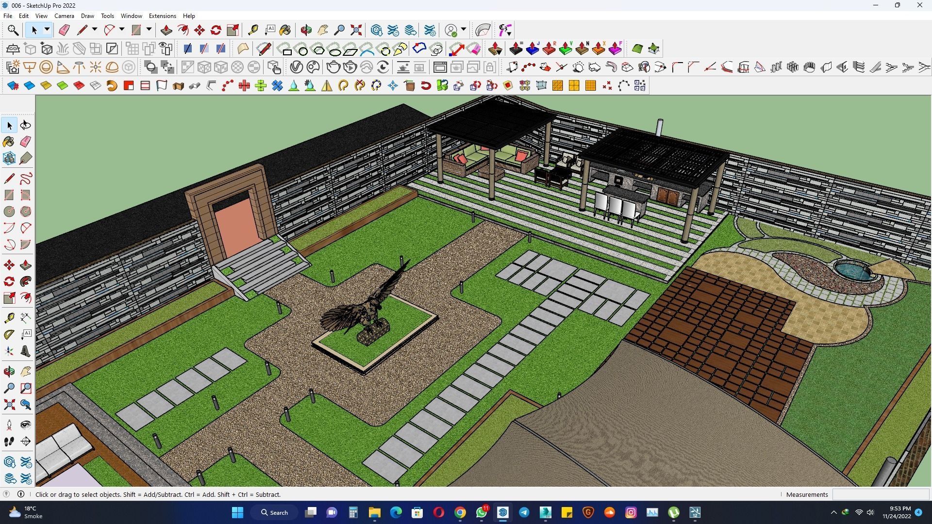 Landscape design 3d model and render in lumion 3D model | CGTrader