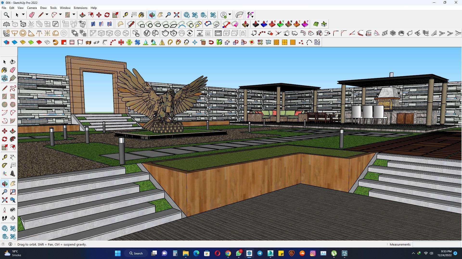Landscape design 3d model and render in lumion 3D model | CGTrader
