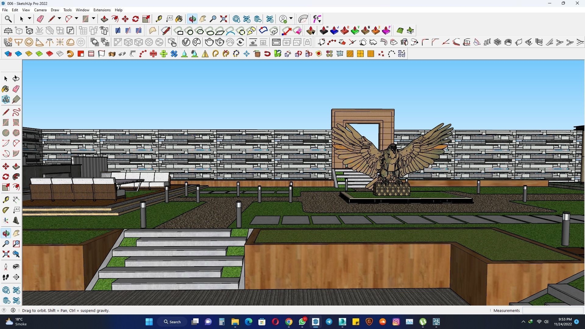 Landscape design 3d model and render in lumion 3D model | CGTrader