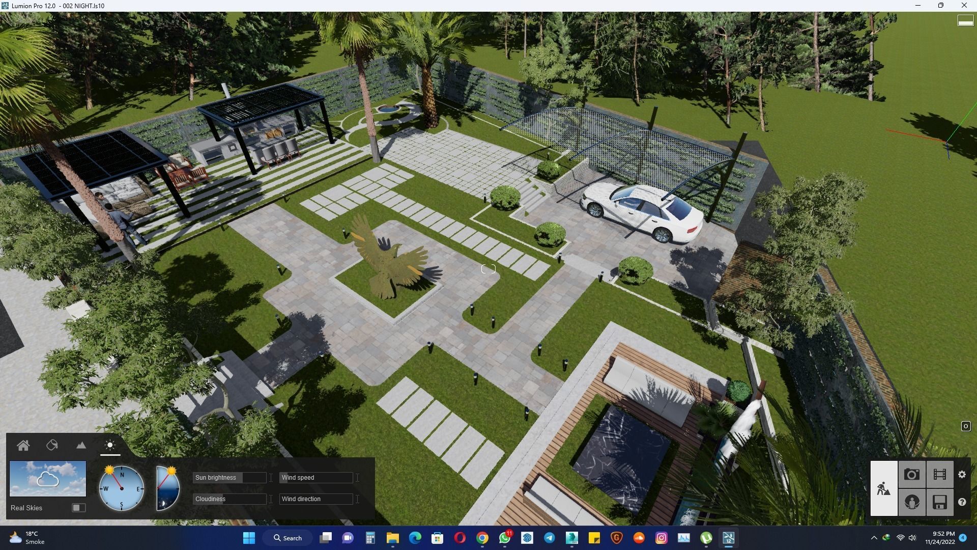Landscape design 3d model and render in lumion 3D model | CGTrader