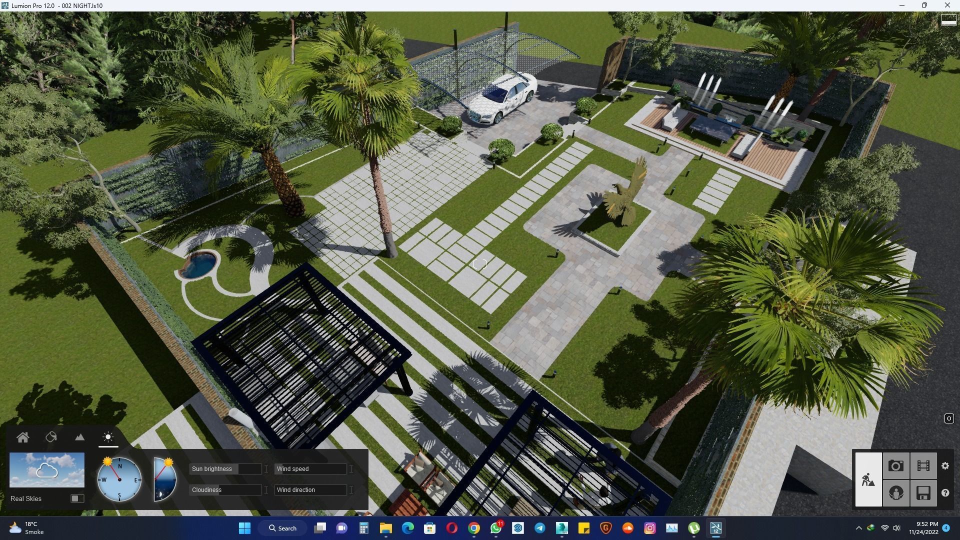 Landscape design 3d model and render in lumion 3D model | CGTrader