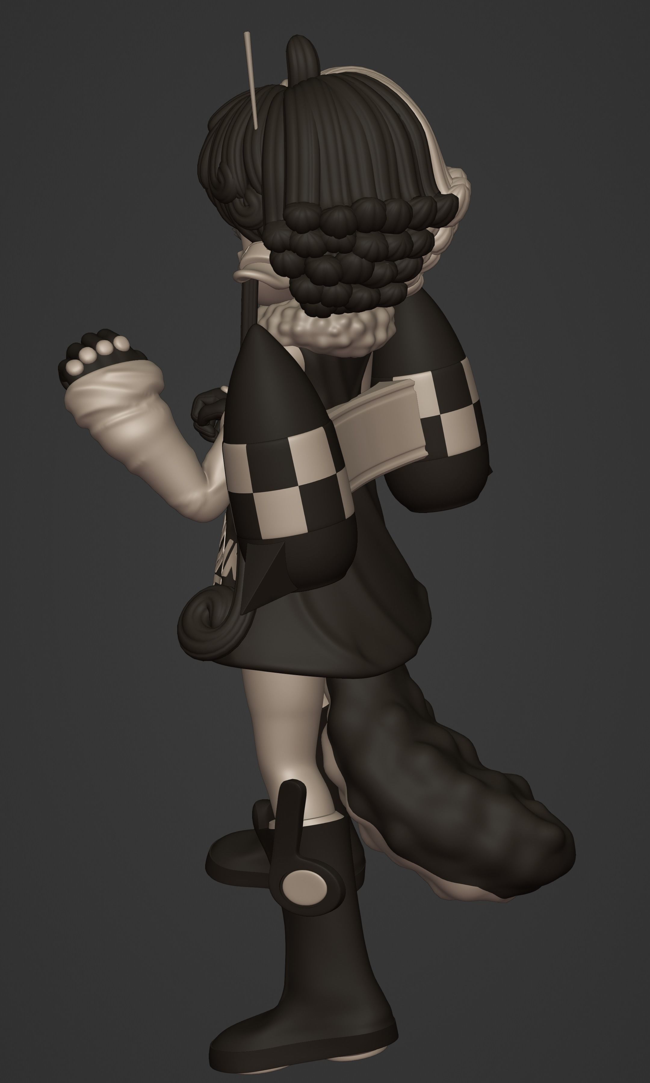 3D model ONE PIECE VEGAPUNK ATLAS FIGURE SCULPT VR / AR / low-poly ...