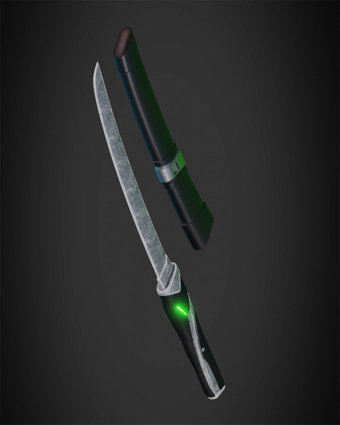 Overwatch 2 Genji Tanto 3D print model 3D model 3D printable | CGTrader