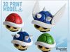 Mario Kart Shells - 3D PRINTABLE STATUES 3D model 3D printable | CGTrader