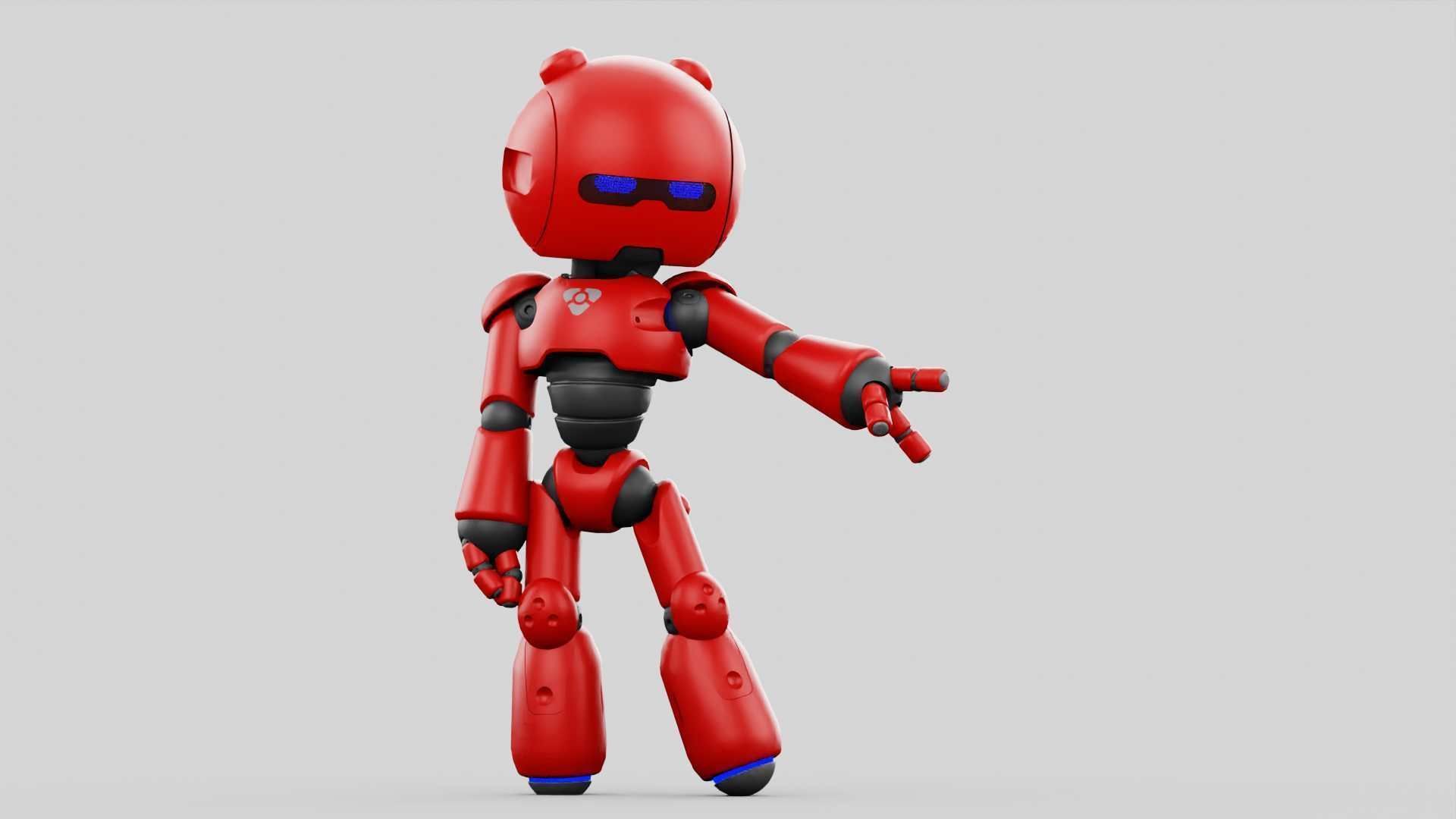 HELL BOY BOT RIGGED 3D model rigged | CGTrader