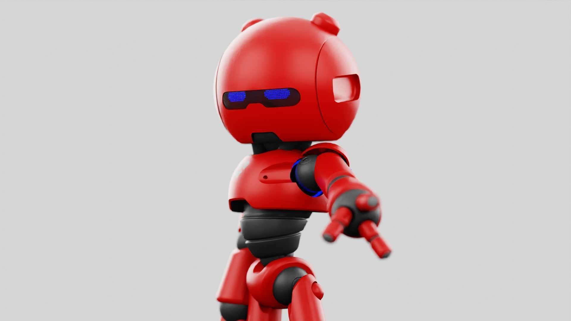 HELL BOY BOT RIGGED 3D model rigged | CGTrader