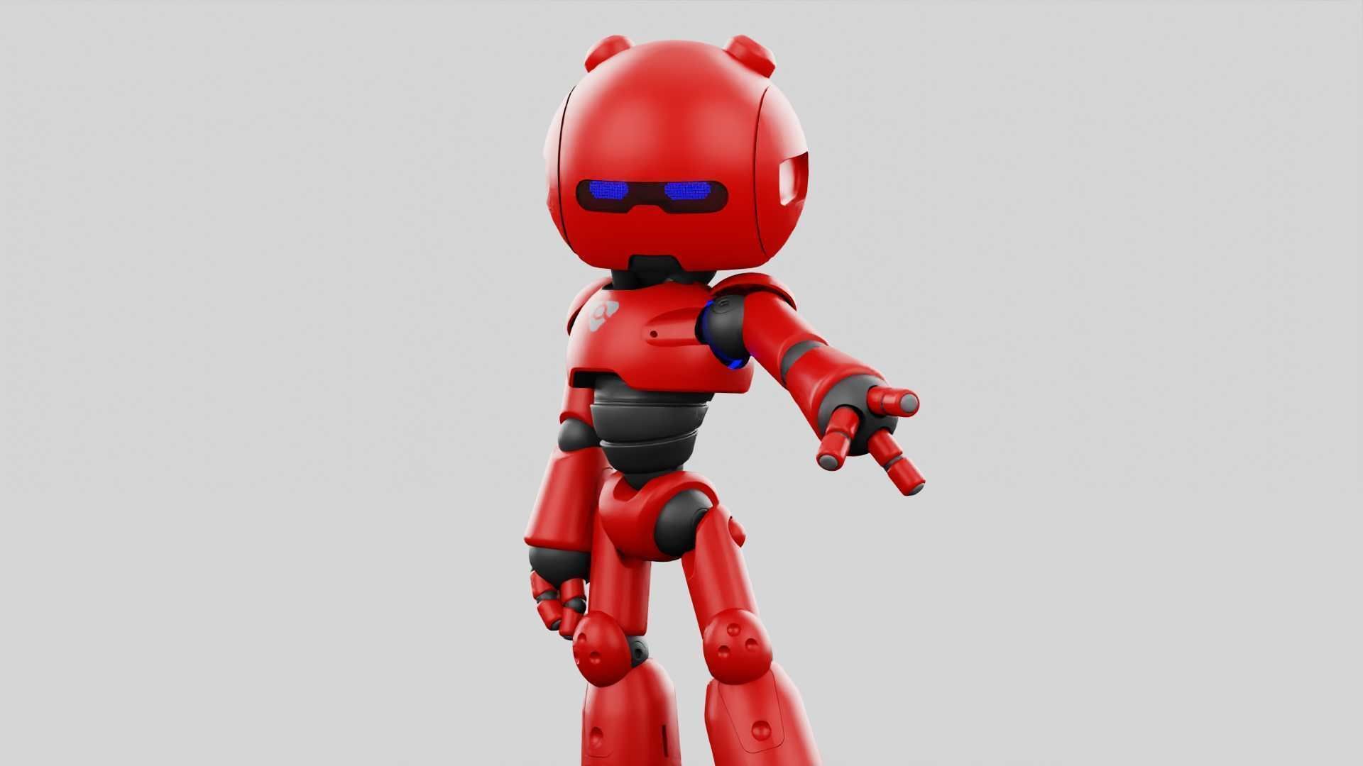 HELL BOY BOT RIGGED 3D model rigged | CGTrader