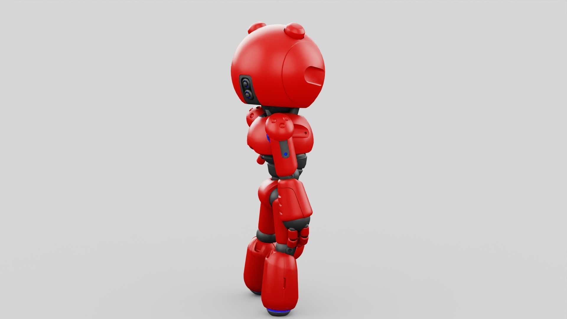 HELL BOY BOT RIGGED 3D model rigged | CGTrader