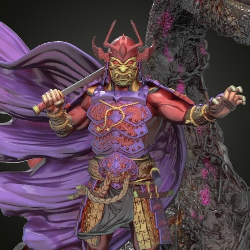 MAGNETO SHOGUN 3D model 3D printable | CGTrader