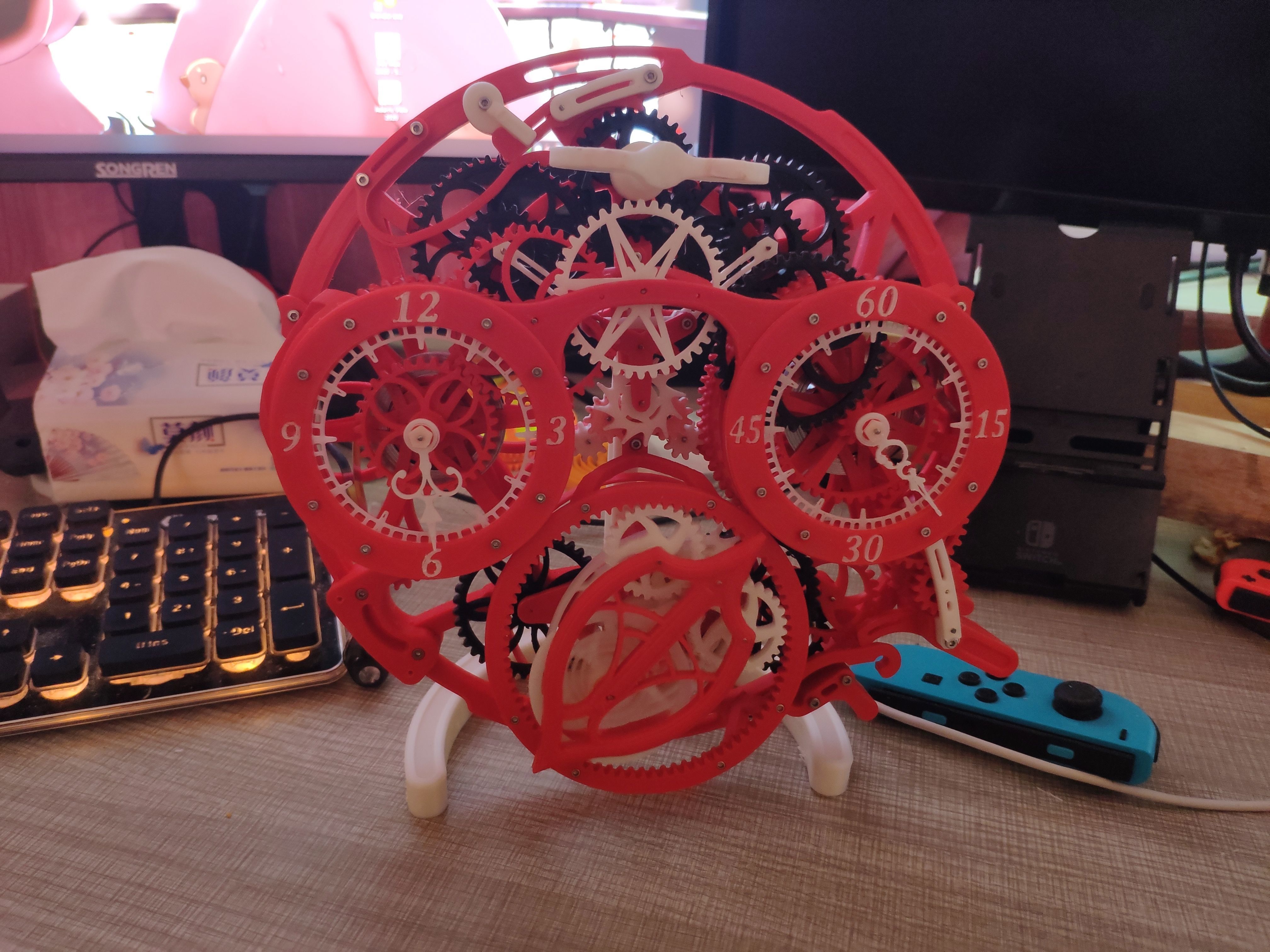 Single shaft Tourbillon 3D PRINT 3D model 3D printable | CGTrader