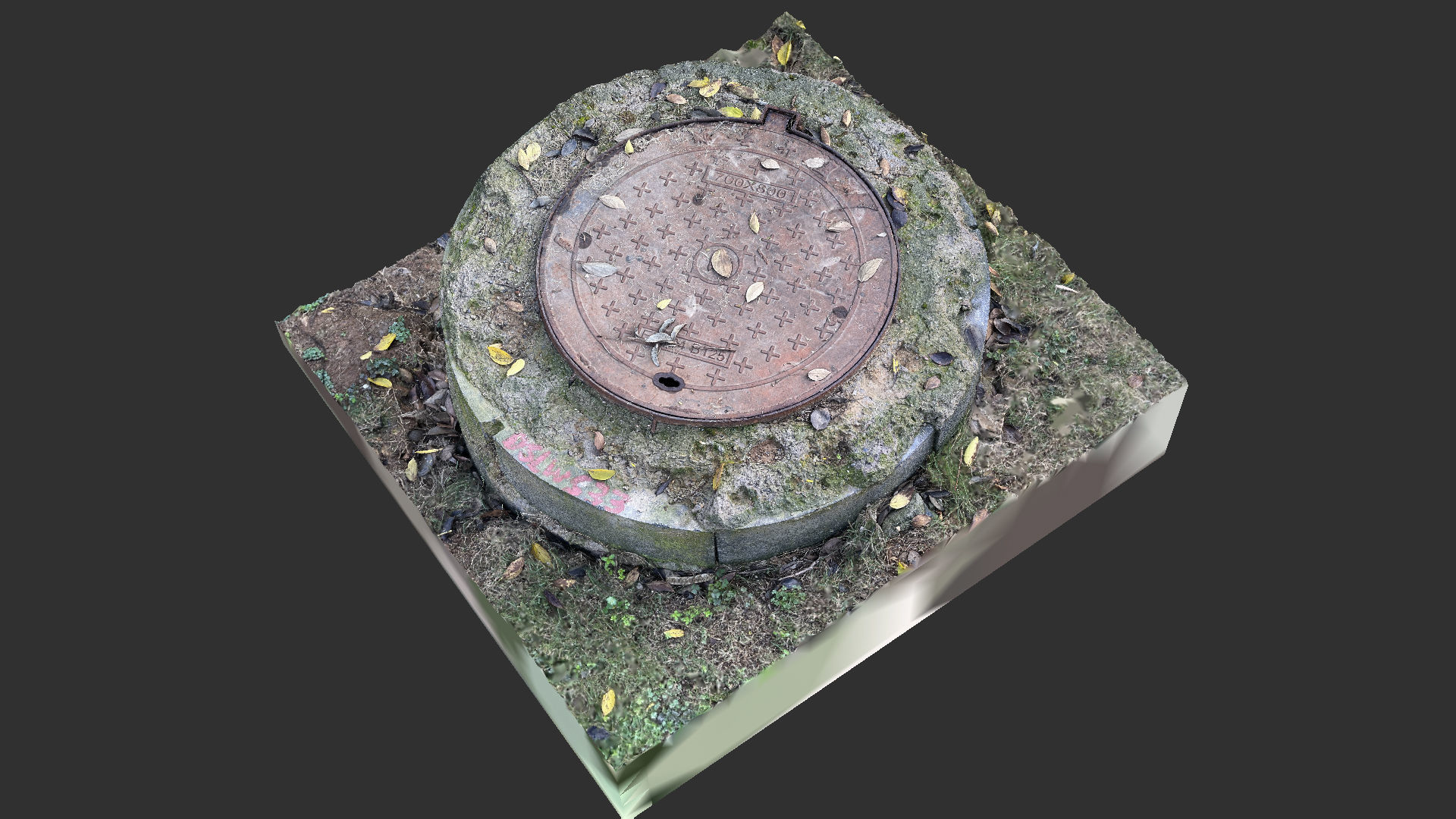 Manhole 3d scan 3D model | CGTrader
