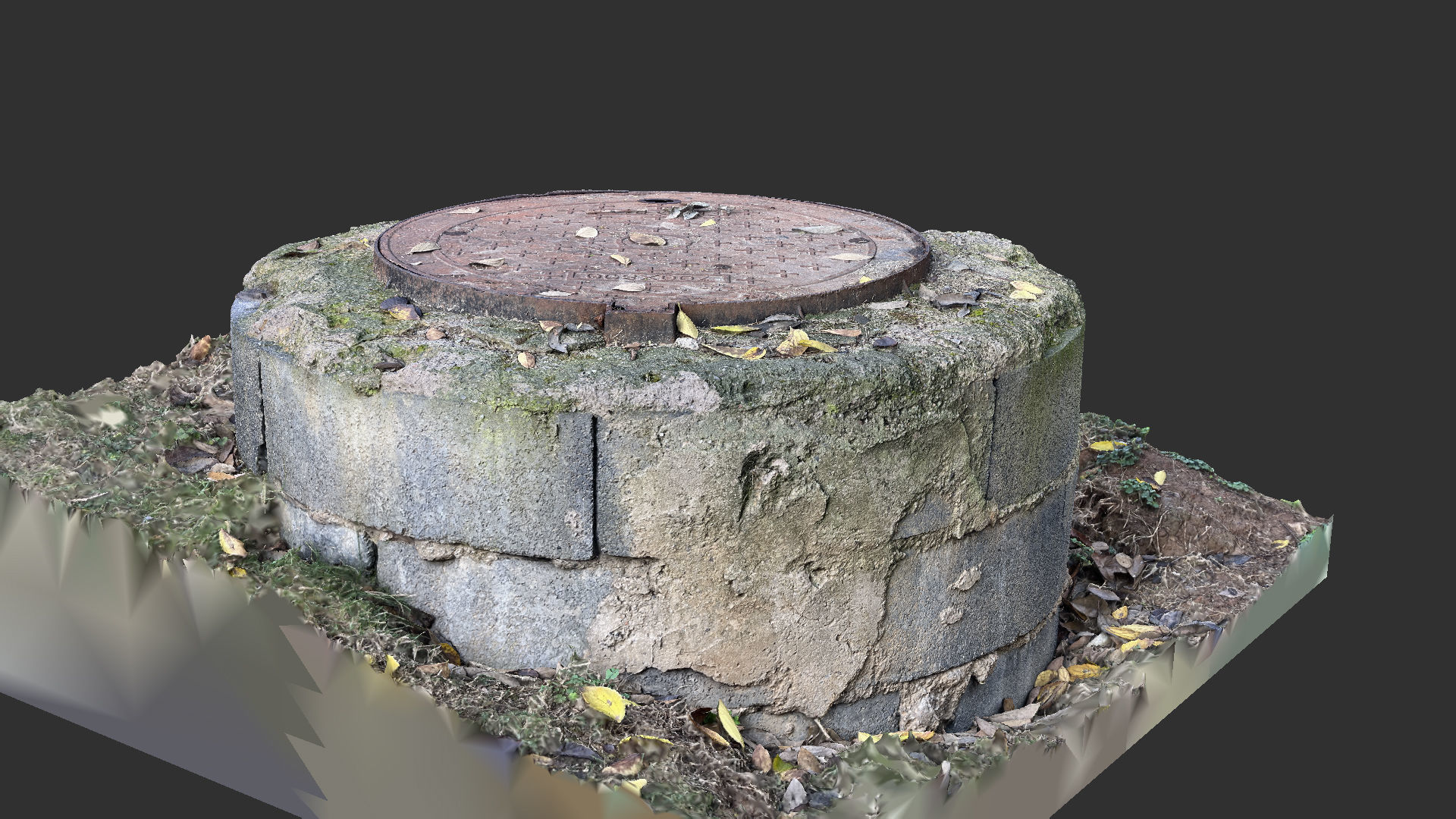 Manhole 3d scan 3D model | CGTrader