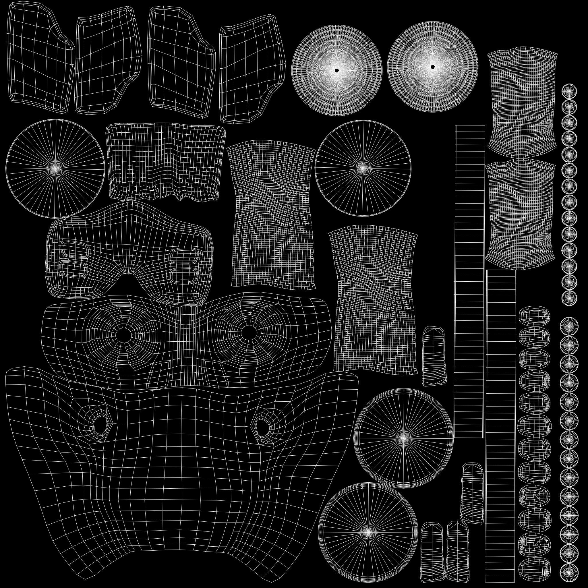 3D model Doomsday Post Apocalyptic Face Mask VR / AR / low-poly | CGTrader