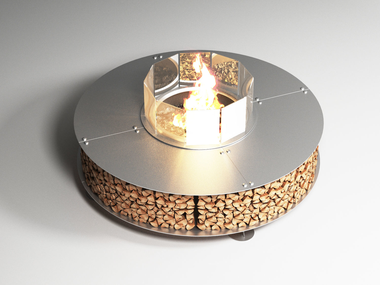 3D model Firepit AK47 Zero 3d model VR / AR / low-poly | CGTrader