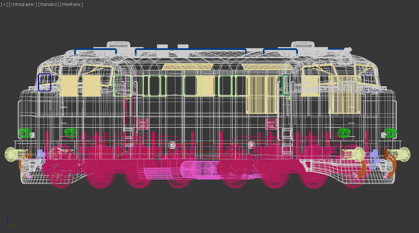 Diesel Locomotive 3D model | CGTrader