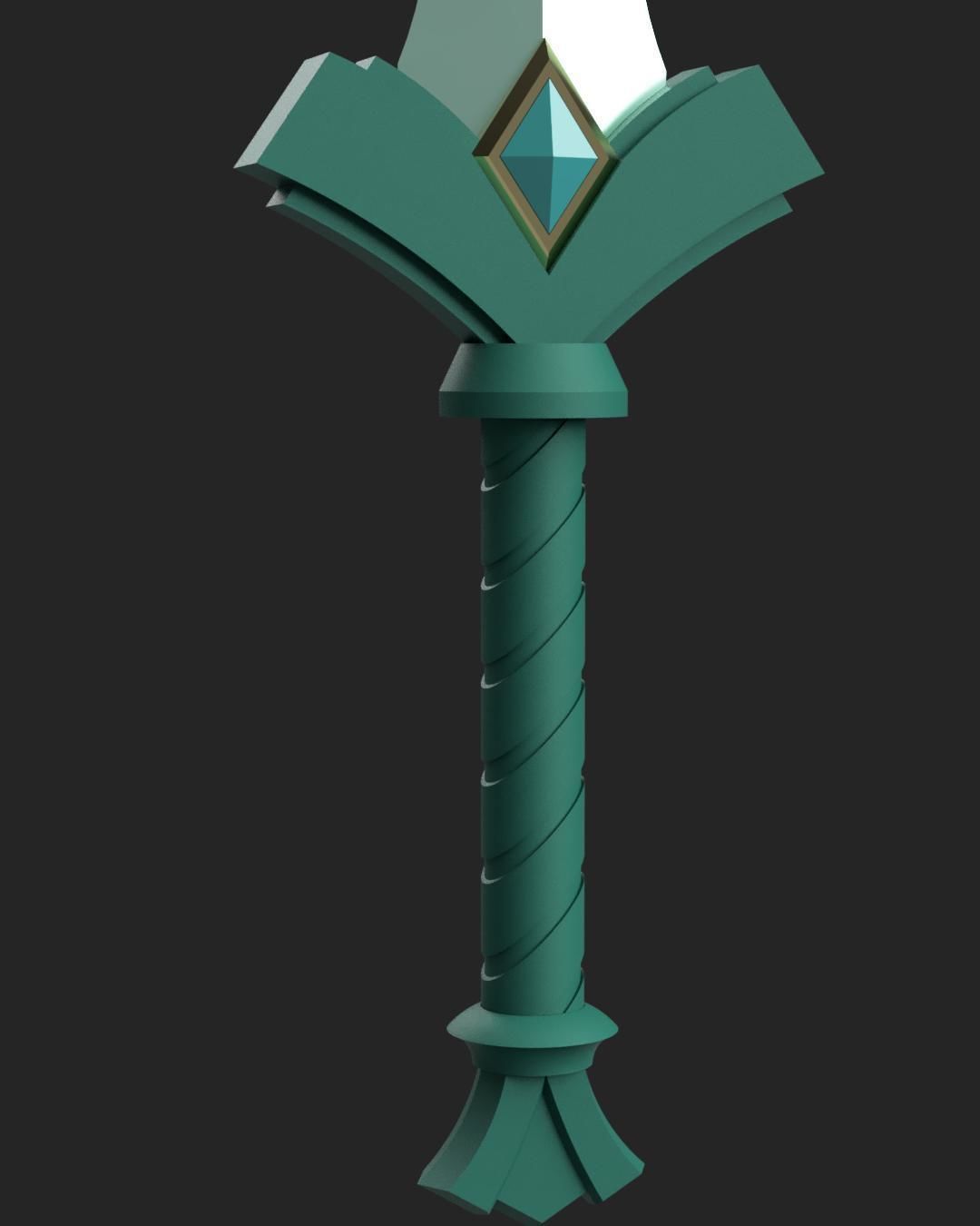 Legend of Zelda Skyward Sword - Goddess Sword and Longsword 3D model 3D ...