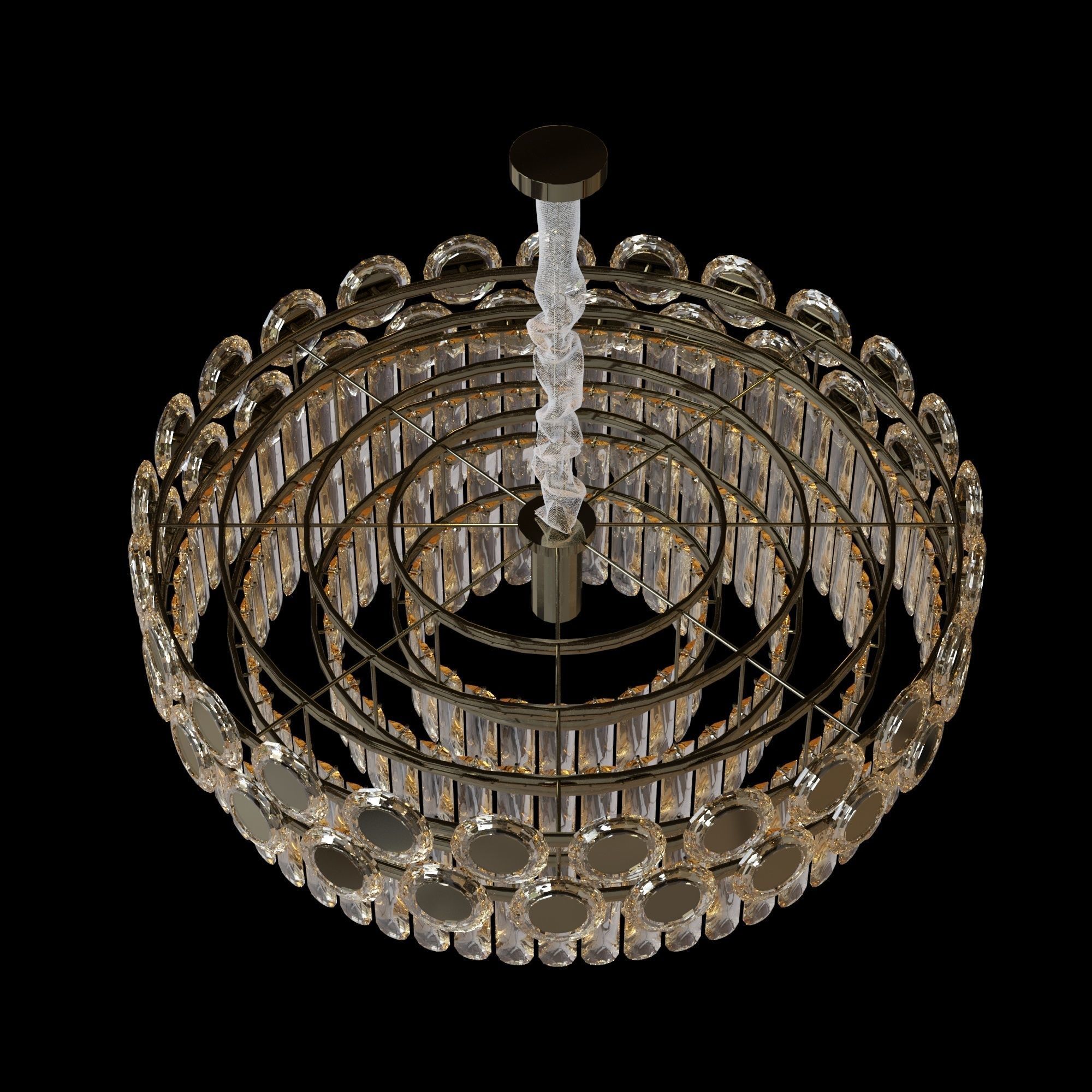 Westmark Claudia Chandelier 3D model | CGTrader