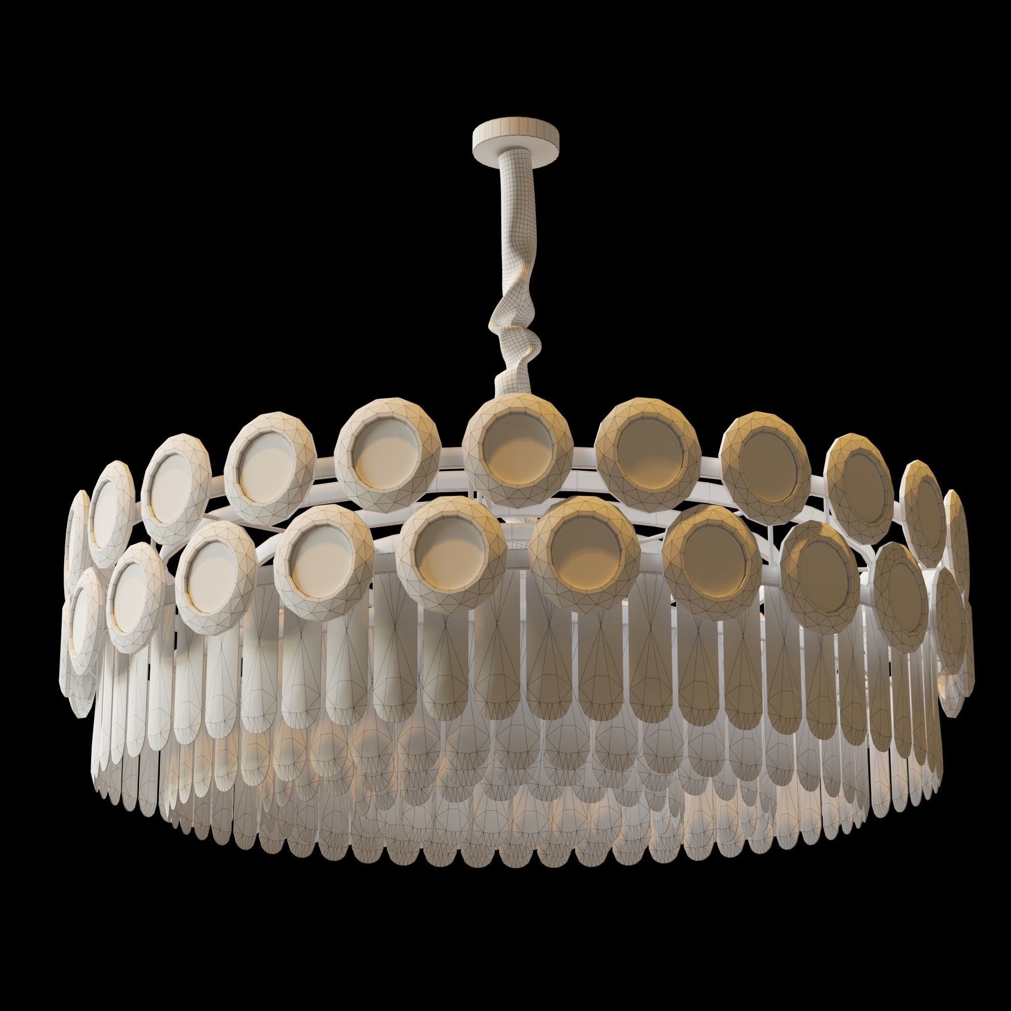 Westmark Claudia Chandelier 3D model | CGTrader
