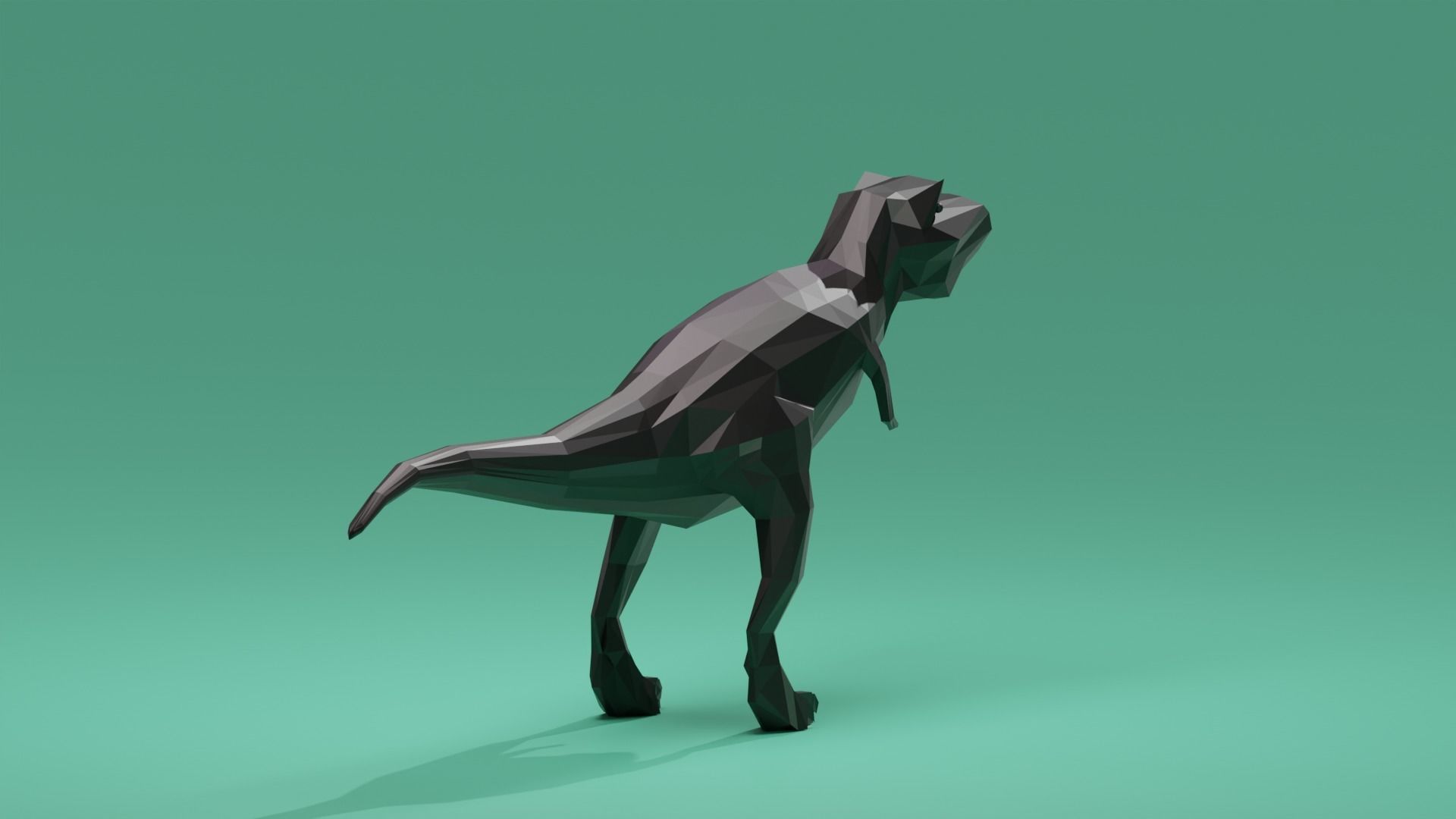 3D model Tyrannosaurus Rex VR / AR / low-poly | CGTrader