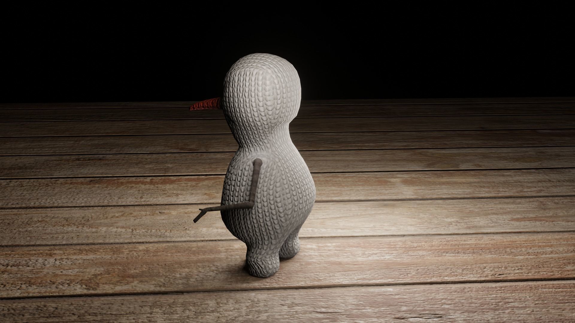3D model Evil snowman VR / AR / low-poly | CGTrader