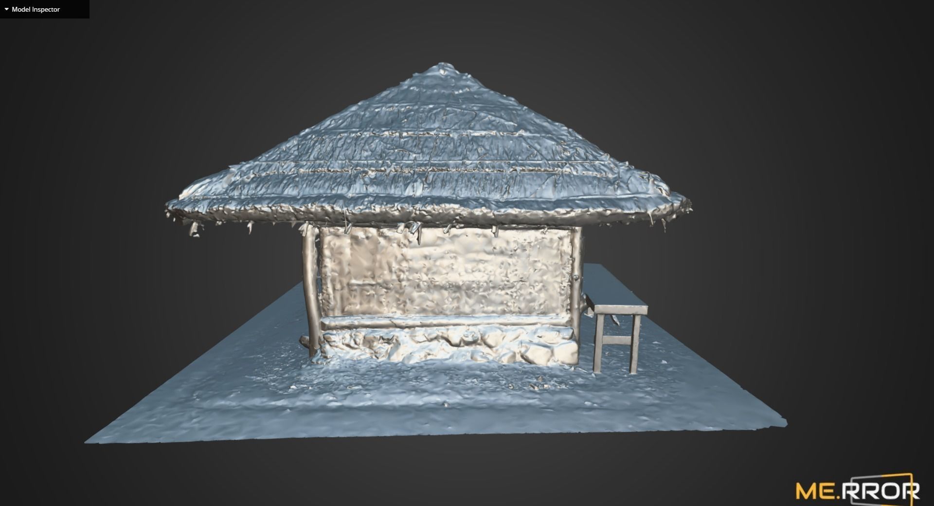 Thatched - Roof House 3D model | CGTrader