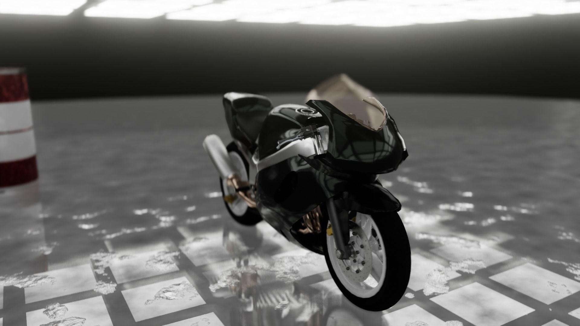3D model Sport Motorcycle 1000cc VR / AR / low-poly | CGTrader