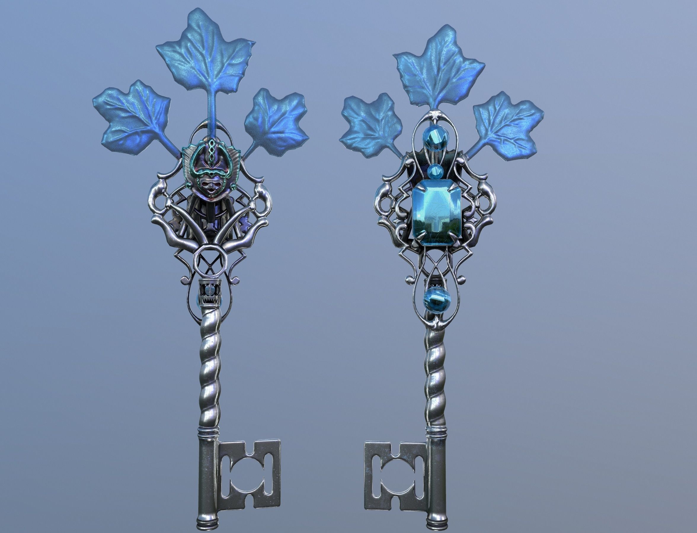 3D model Key winter VR / AR / low-poly | CGTrader