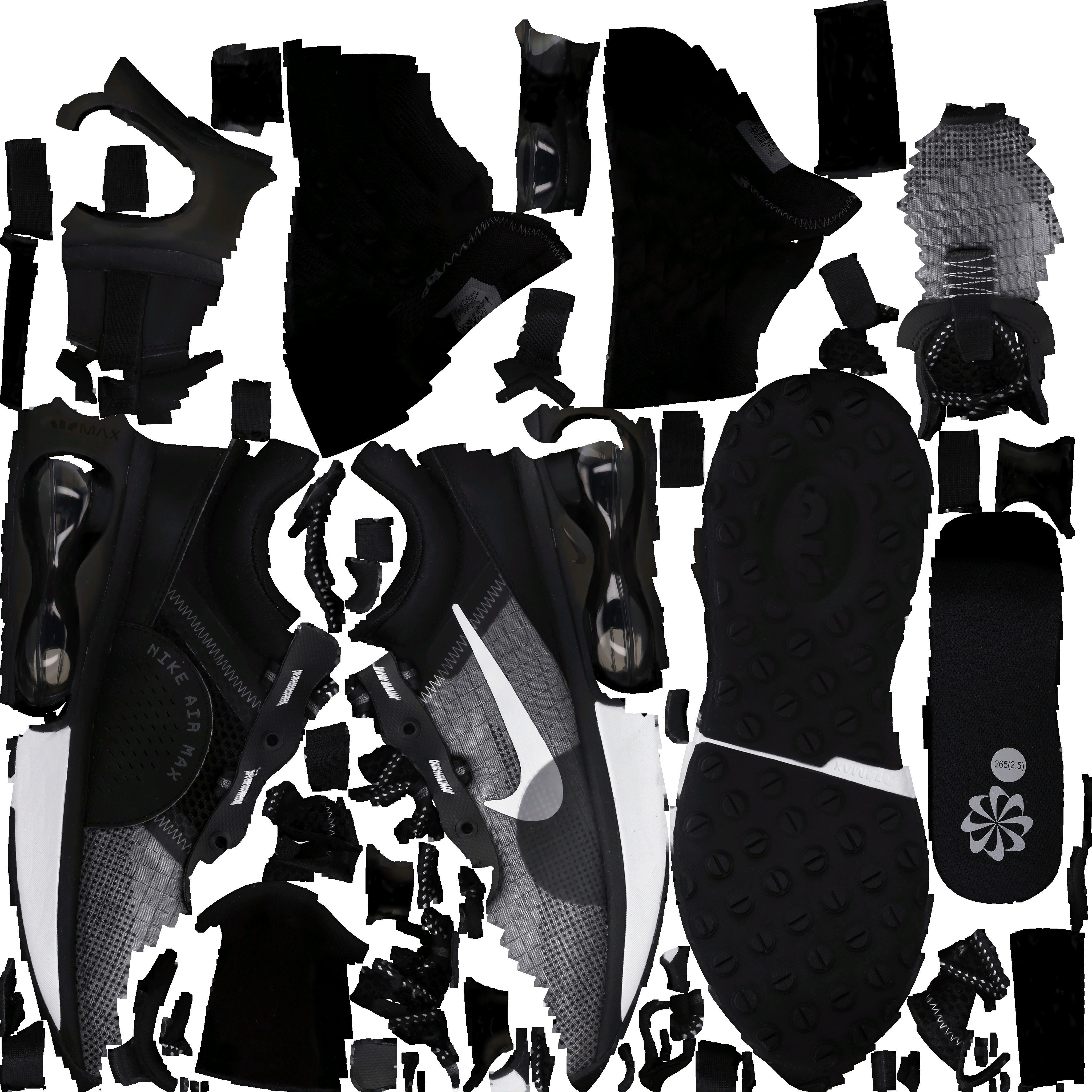 Nike Air Max 2021 fashion techwear sneaker 3D model | CGTrader