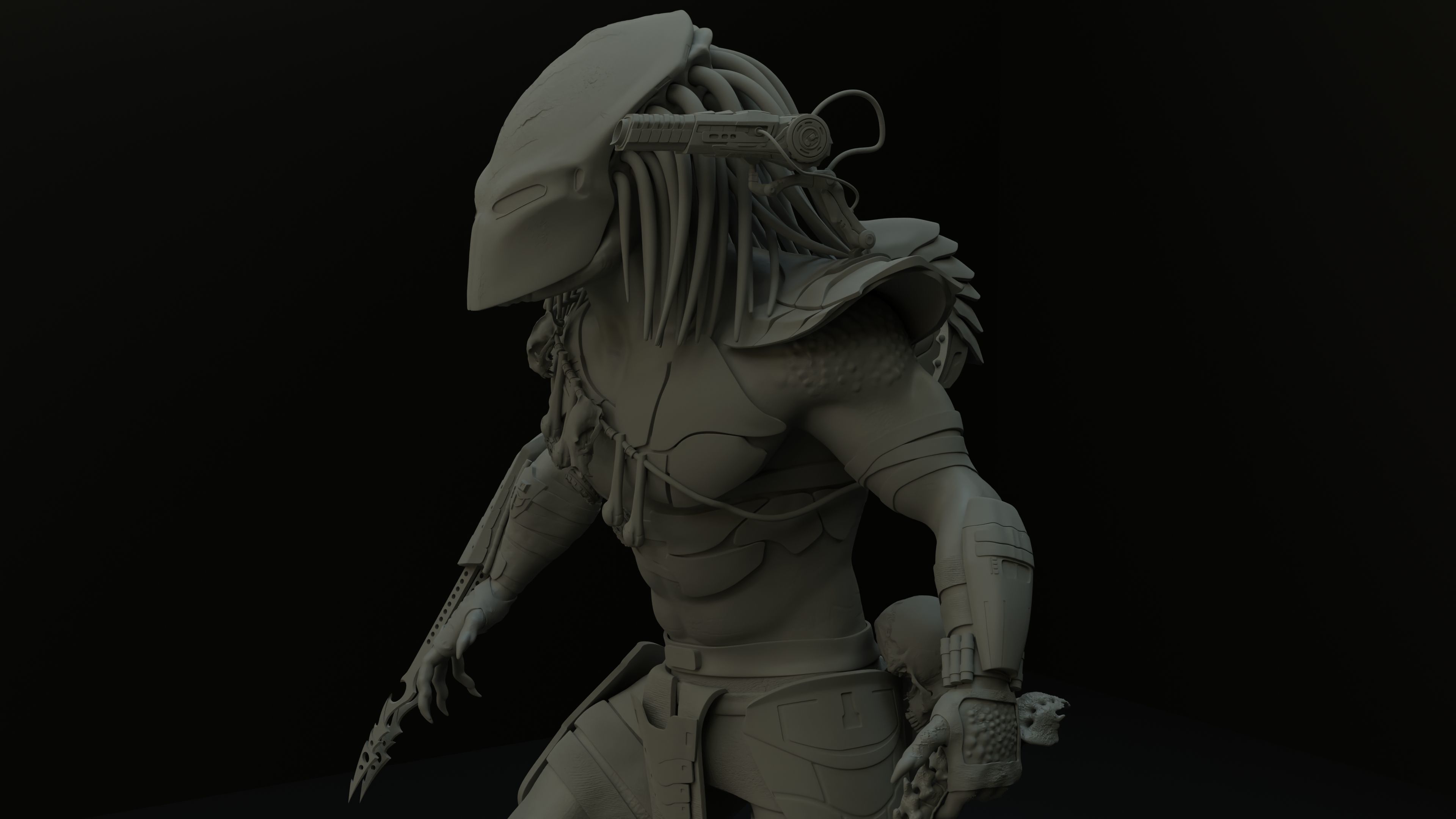 Predator Shoulder Cannon 3D model 3D printable | CGTrader