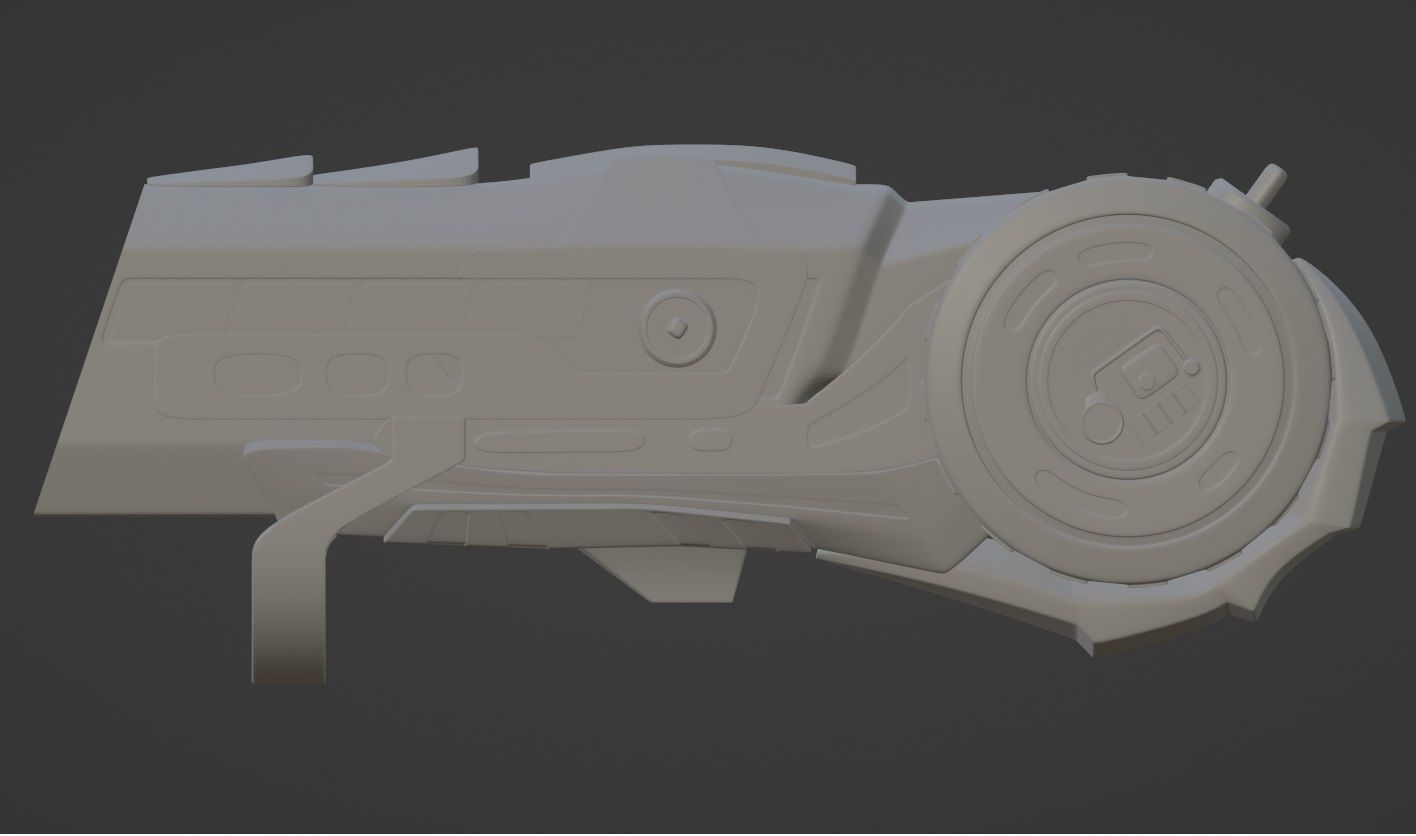 Predator Shoulder Cannon 3D model 3D printable | CGTrader