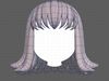 3D model Base Hair for girl V47 VR / AR / low-poly | CGTrader