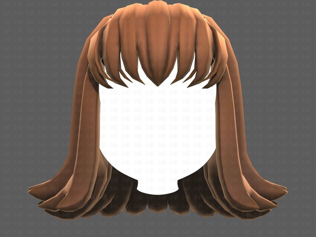 3D model Base Hair for girl V47 VR / AR / low-poly | CGTrader